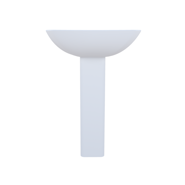 Curve 55cm WB with Full Pedestal - Rosa